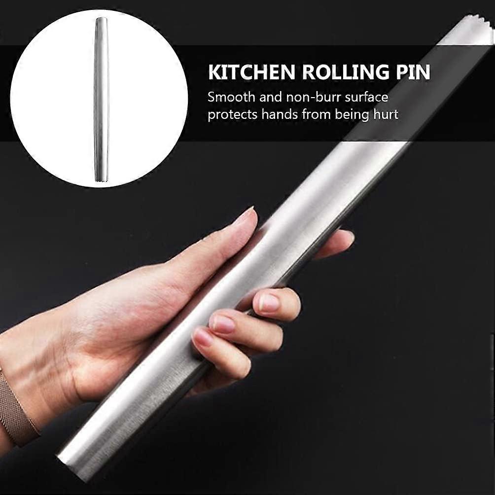 Small Size Stainless Steel Tapered Rolling Pin English Rolling Pin ...