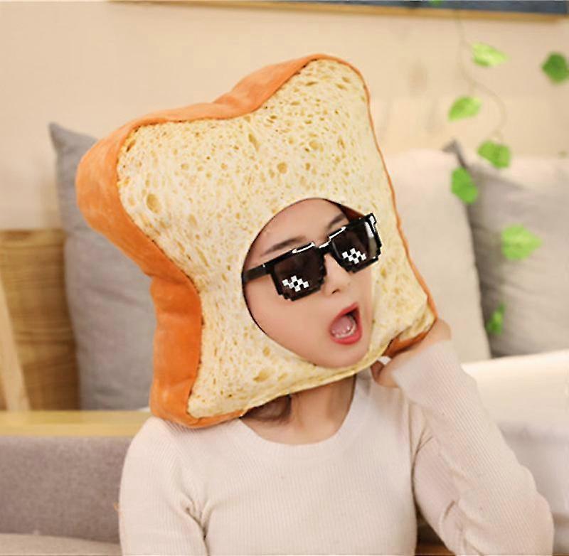 Toast Bread Hat, Diy Selfie Props Plush Hat Costume Accessory | Fruugo UK