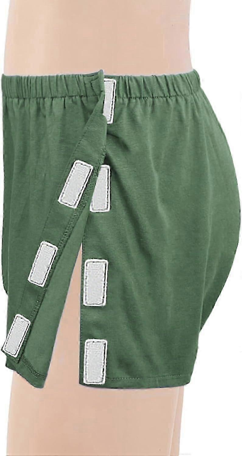 Post Surgery Tearaway Shorts Underwear Mens Side Open Tear Away Boxer ...