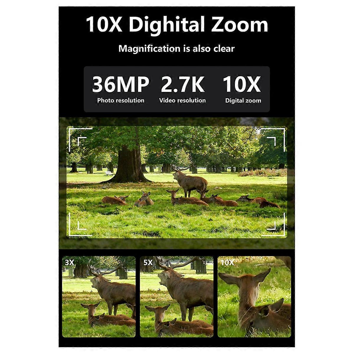 Infrared Night Vision Device 2.7K Binocular High-Definition Night ...