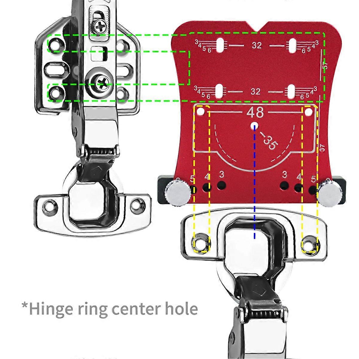35mm Woodworking Hinge Hole Opener Punch Tool -A set | Fruugo UK