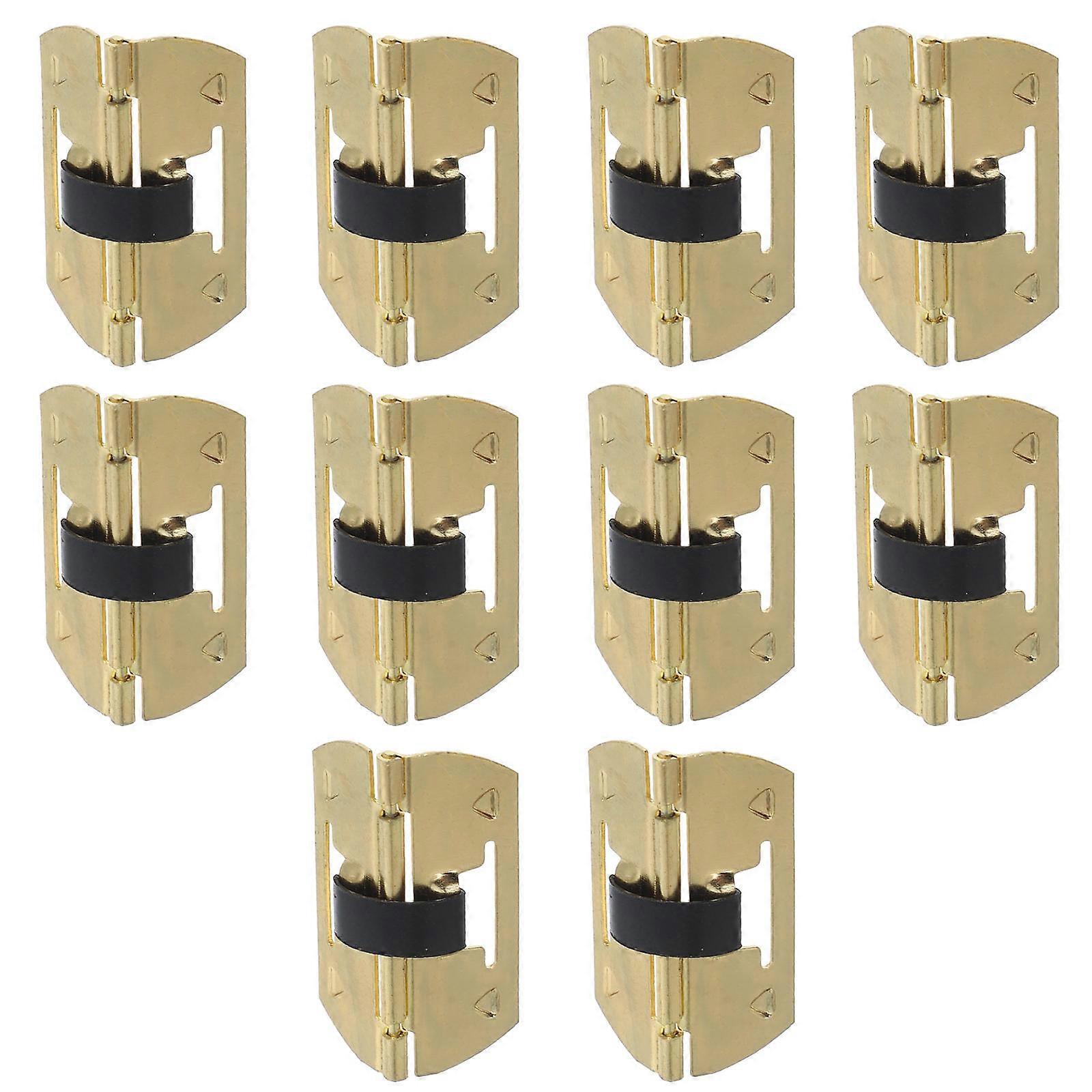 10pcs Small Spring Loaded Hinges for Jewelry Box Antique Metal Hinges ...