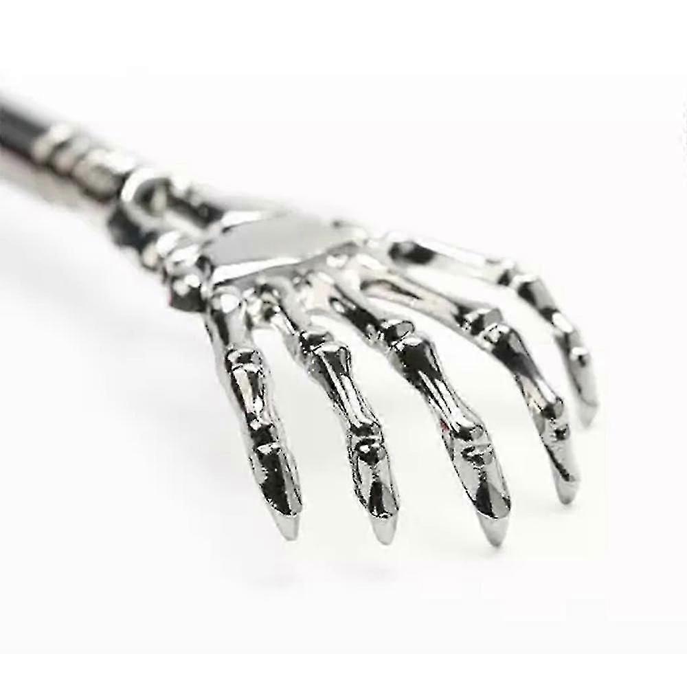 Skull Claw Telescopic Back Scratcher Stainless Steel Massager For Back ...