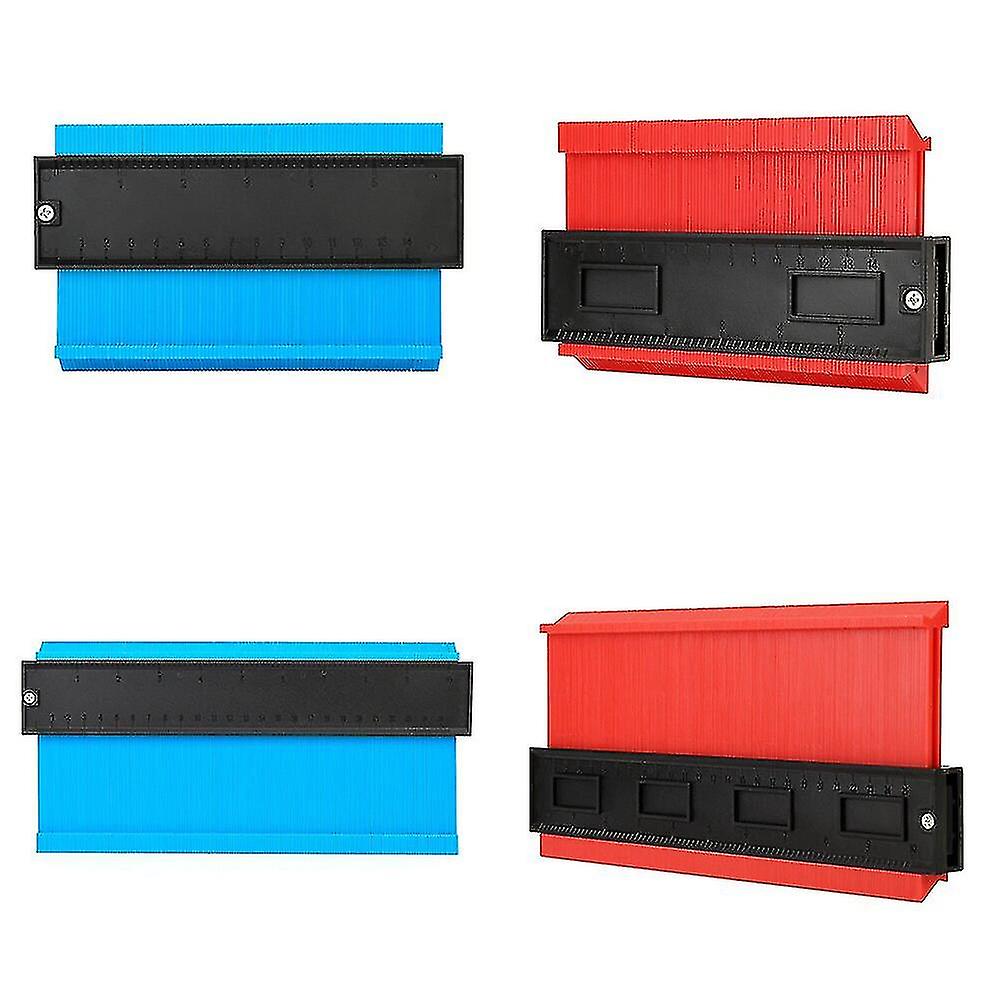 Irregular Contours Gauge Plastic Gauge Arc Ruler Contour Profile Scal ...