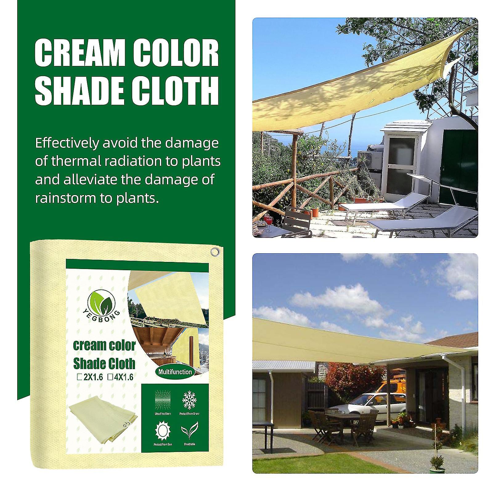 Waterproof Sun Shelter Sunshade Protection Shade Sail Awning Camping ...