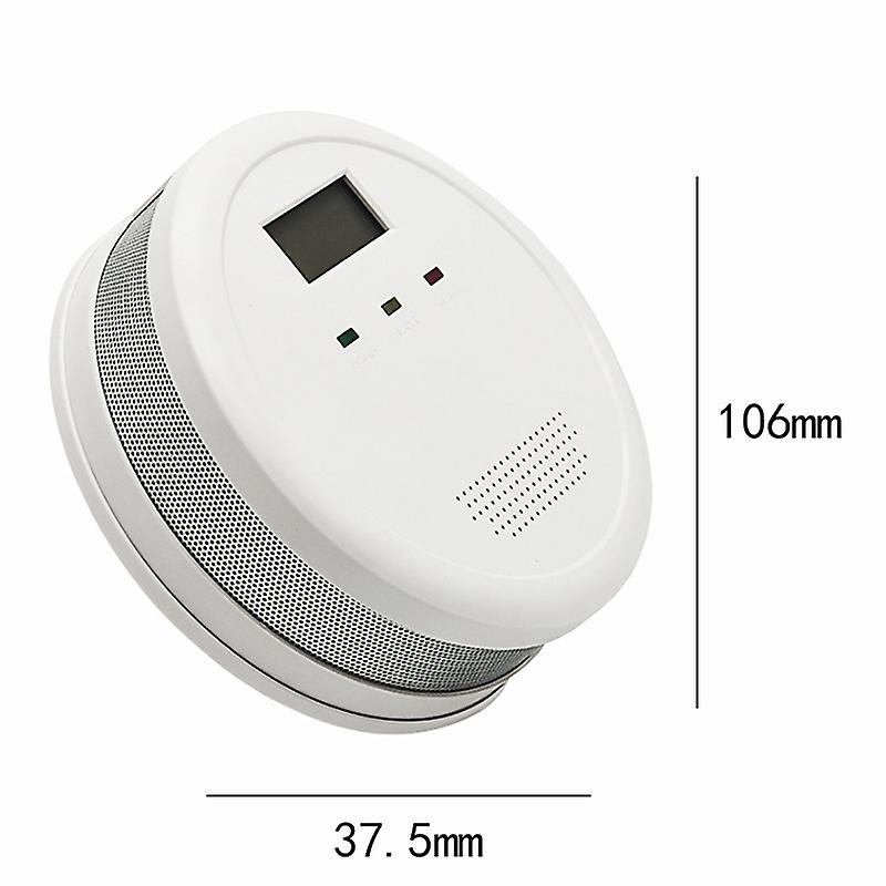 Carbon Monoxide Detector with Digital LCD Display, CO Detector with ...