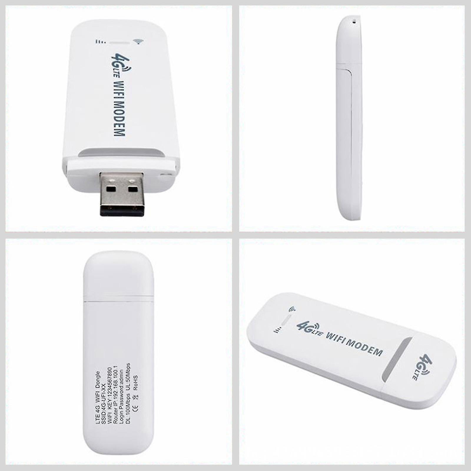 4g Unlocked Usb Modem Mobile Wireless Router Wifi Hotspot Sim Card Slot ...