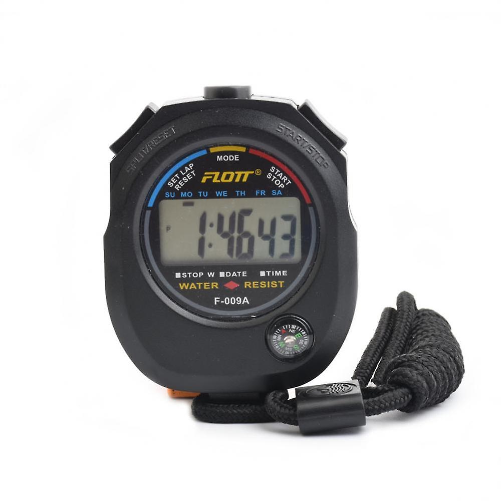 Waterproof Chronometer Handheld Pocket Stopwatch Professional Digital ...