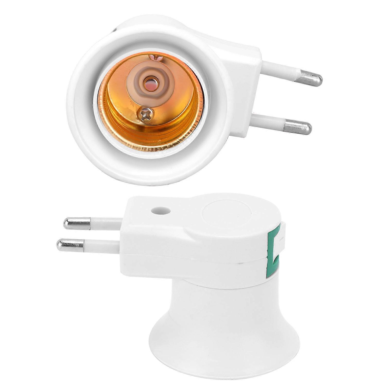 E27 Plug-in Light Socket with Switch 220V Screw Base PVC Material ...