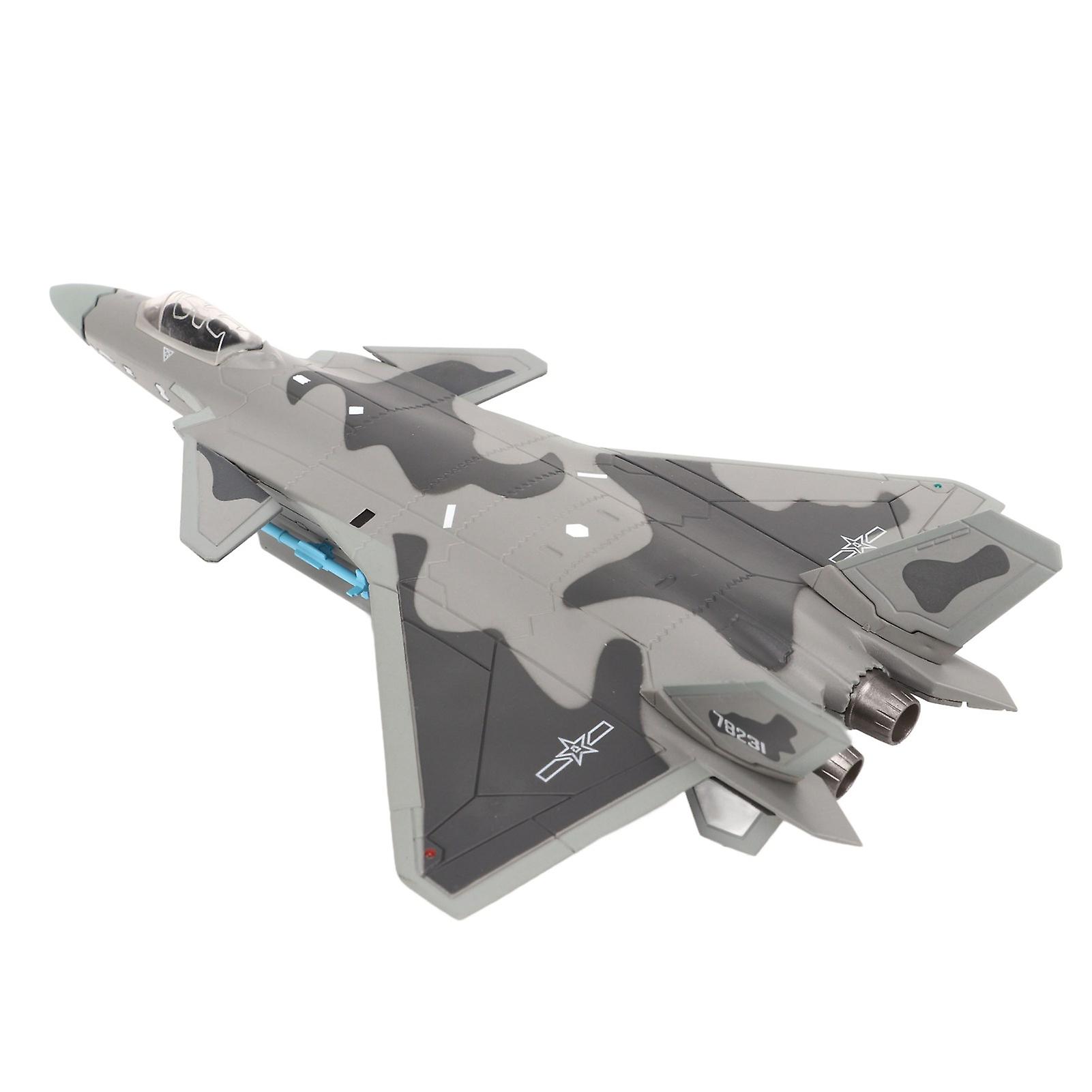 1:100 Aircraft Fighter Model Aluminum Alloy Static Model Simulation ...