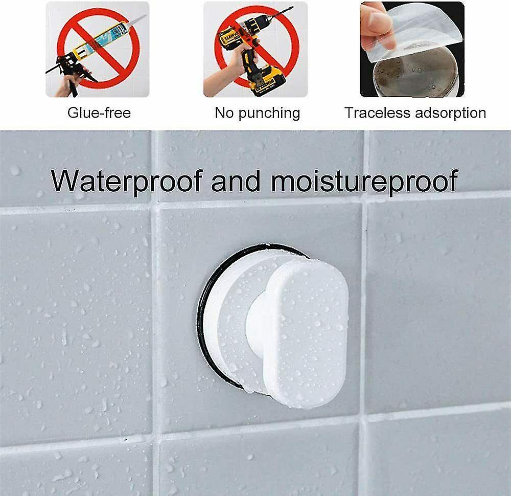 Removable Strong Suction Cup Glass Door Handles Handle For Bathroom ...