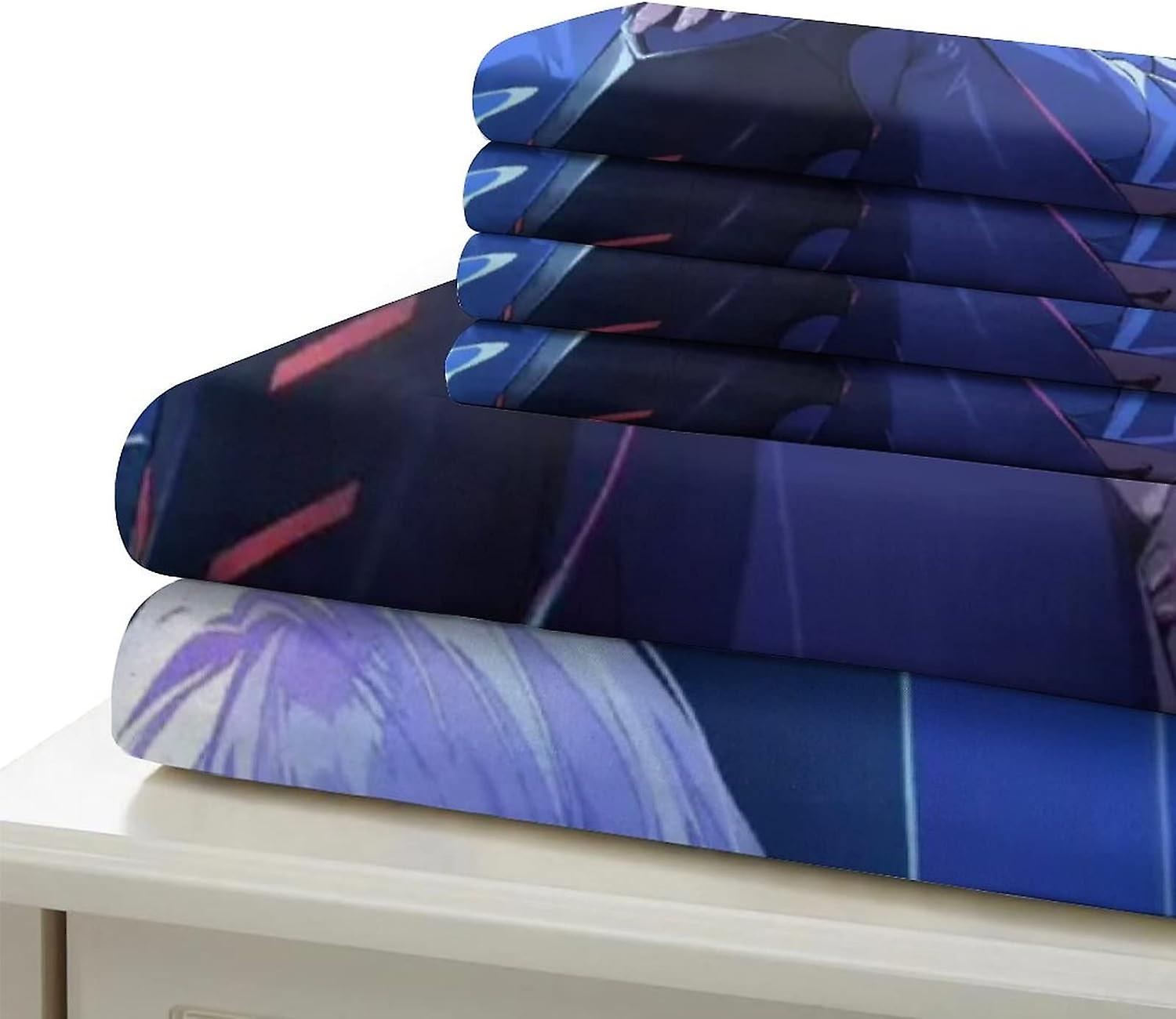 Cyberpunk Edgerunners Duvet Cover Set Luxe 3D Printed Bedding David And ...