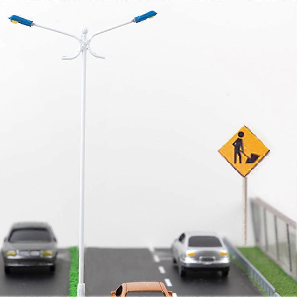 14pcs Miniature Street Road Signs Traffic Signs Models Road Signs for ...