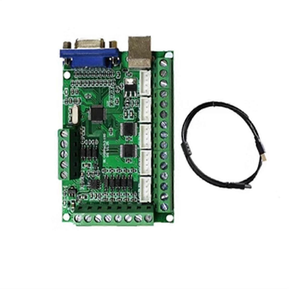 Mach3 V3.25 Usb 5 Axis Breakout Board Driver Motion Card Controller For ...