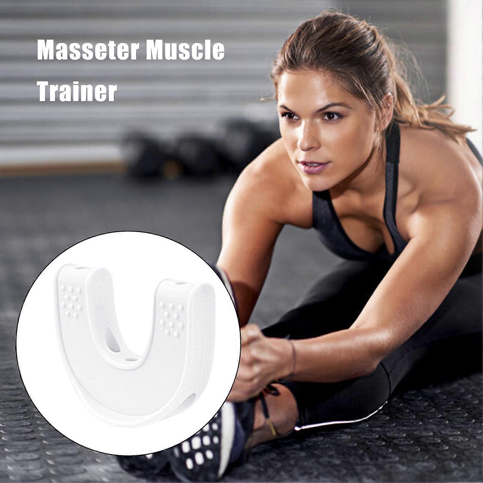 Silicone Jaw Exerciser U-shaped Portable Men Women Face Muscle ...