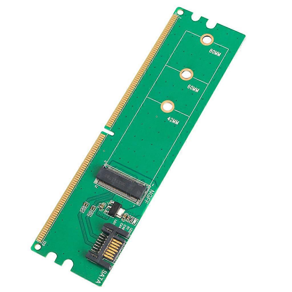 for M.2 SATA Card DDR2 SATA to for M.2 SSD Controller Expansion Card ...