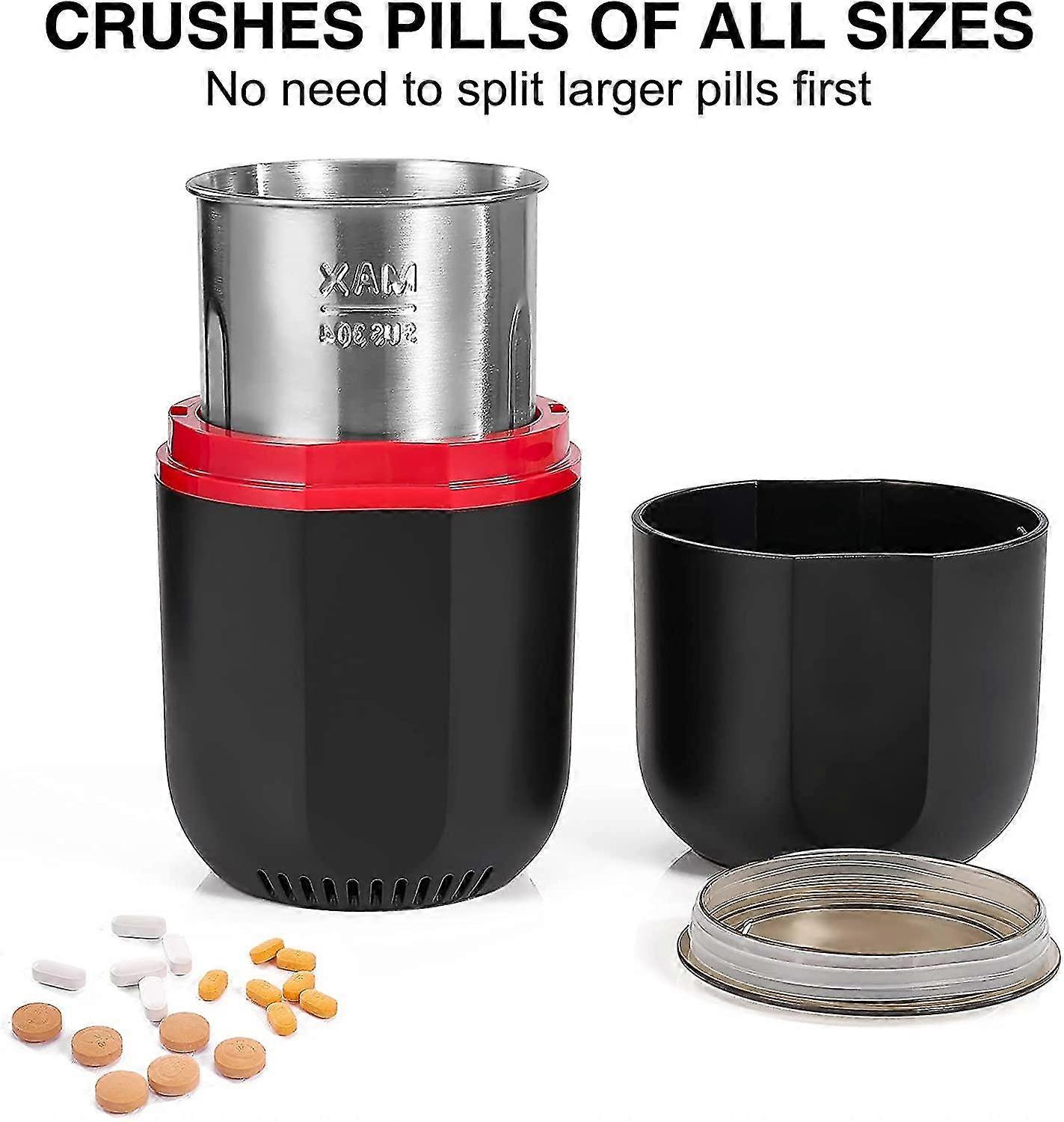 Electric Pill Crusher Grinder - Grind And Pulverize Small And Large ...