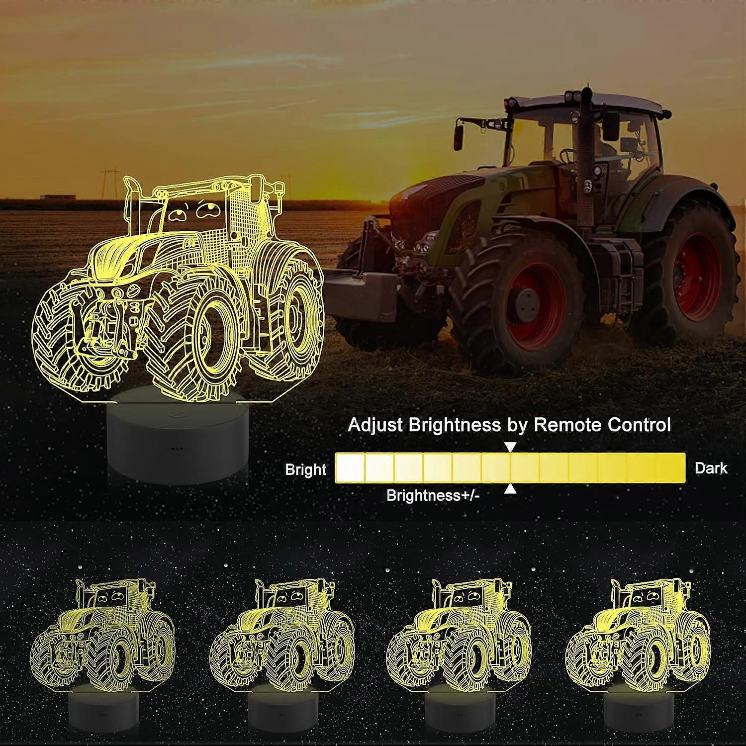 SBSG Monster Trucks Lamp for Kids, Ammonite 3D Monster Trucks BangBang ...