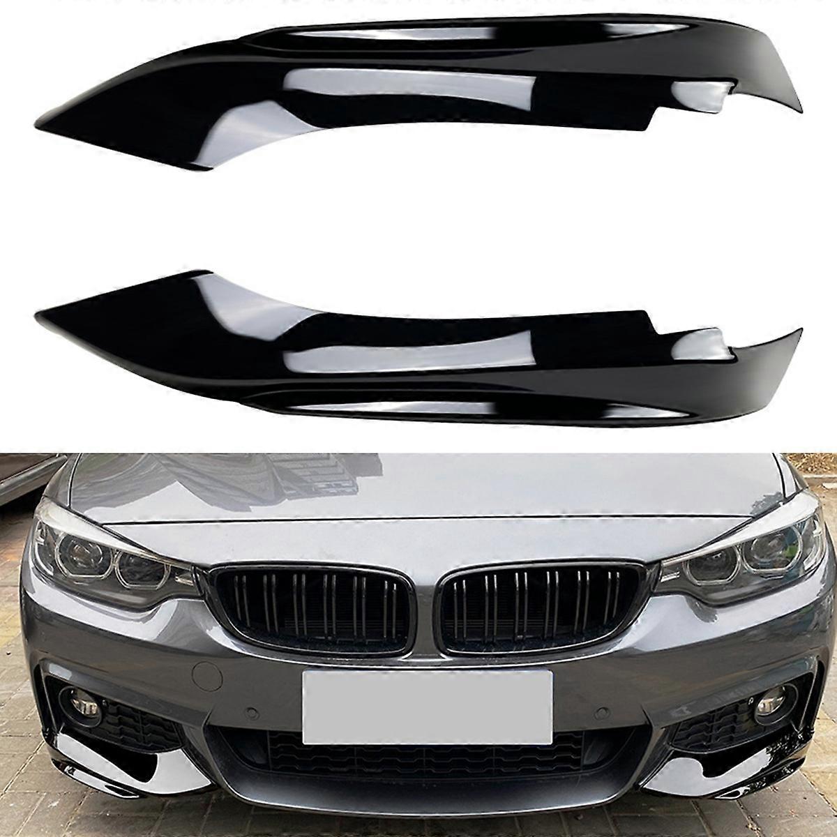 For 4-Series F32 F33 F36 2014-2020 Front Bumper Lip Angle Diffuser ...