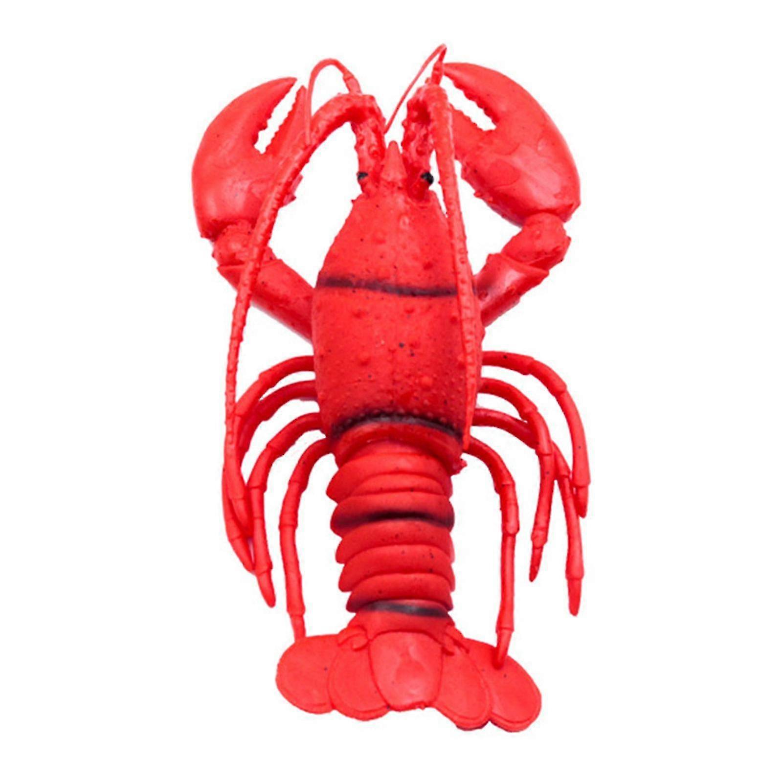 Artificial Realistic Crab Toys Lobster Toys Educational Learning Ocean ...