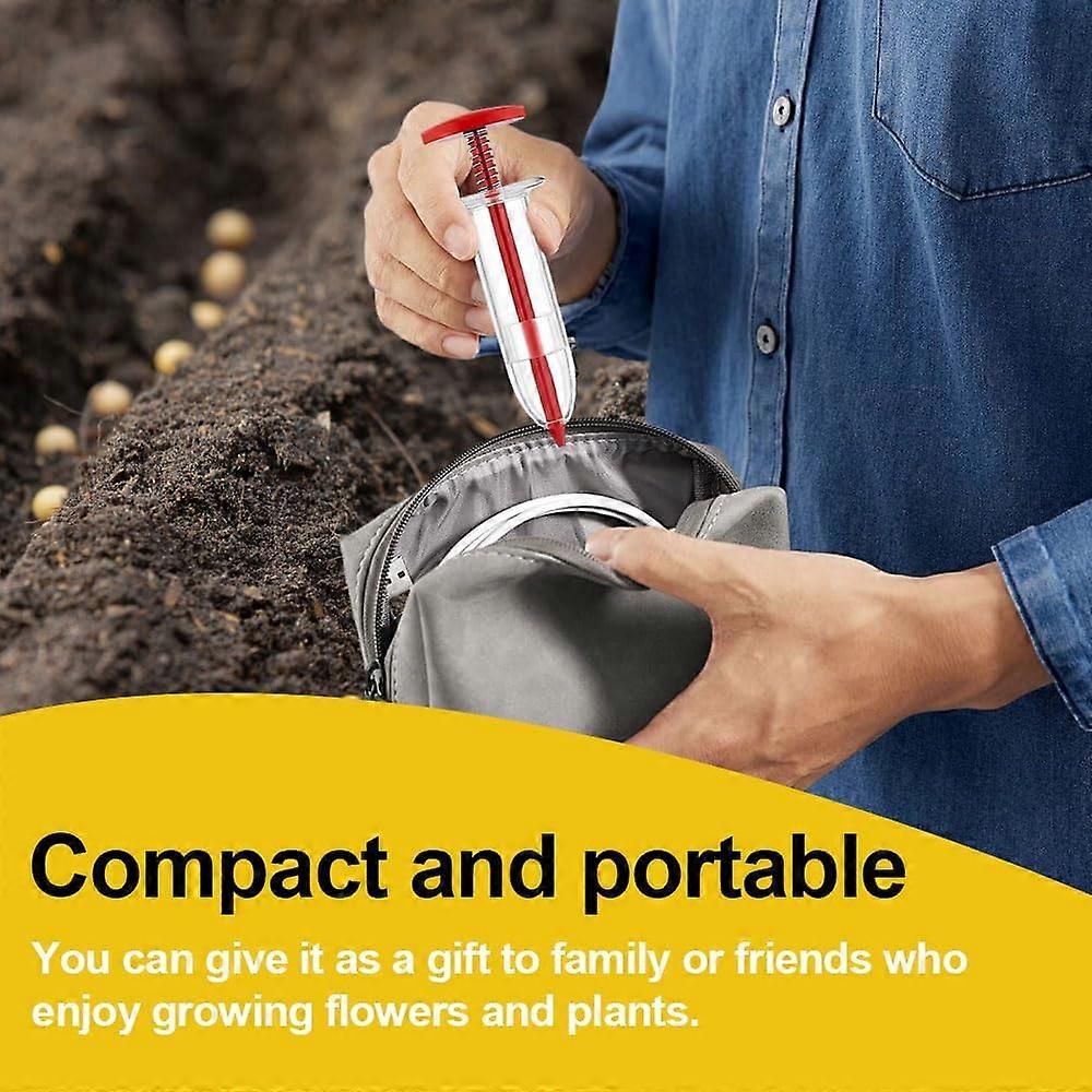 Mini Seed Spreader, 2024 New Mini Sowing Seed Dispenser, Small Seed ...