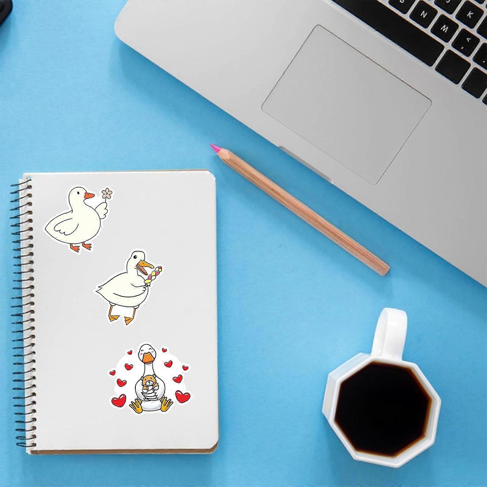 Cute Duck Stickers, Pack of 50 Duck Sticker Set for the Car Suitcase ...