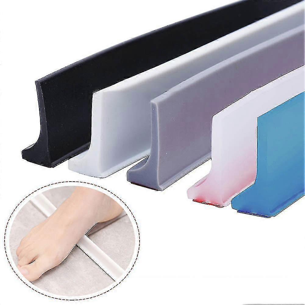 Silicone Shower Barrier Bathroom Water Stopper Water Barrier Retaining ...