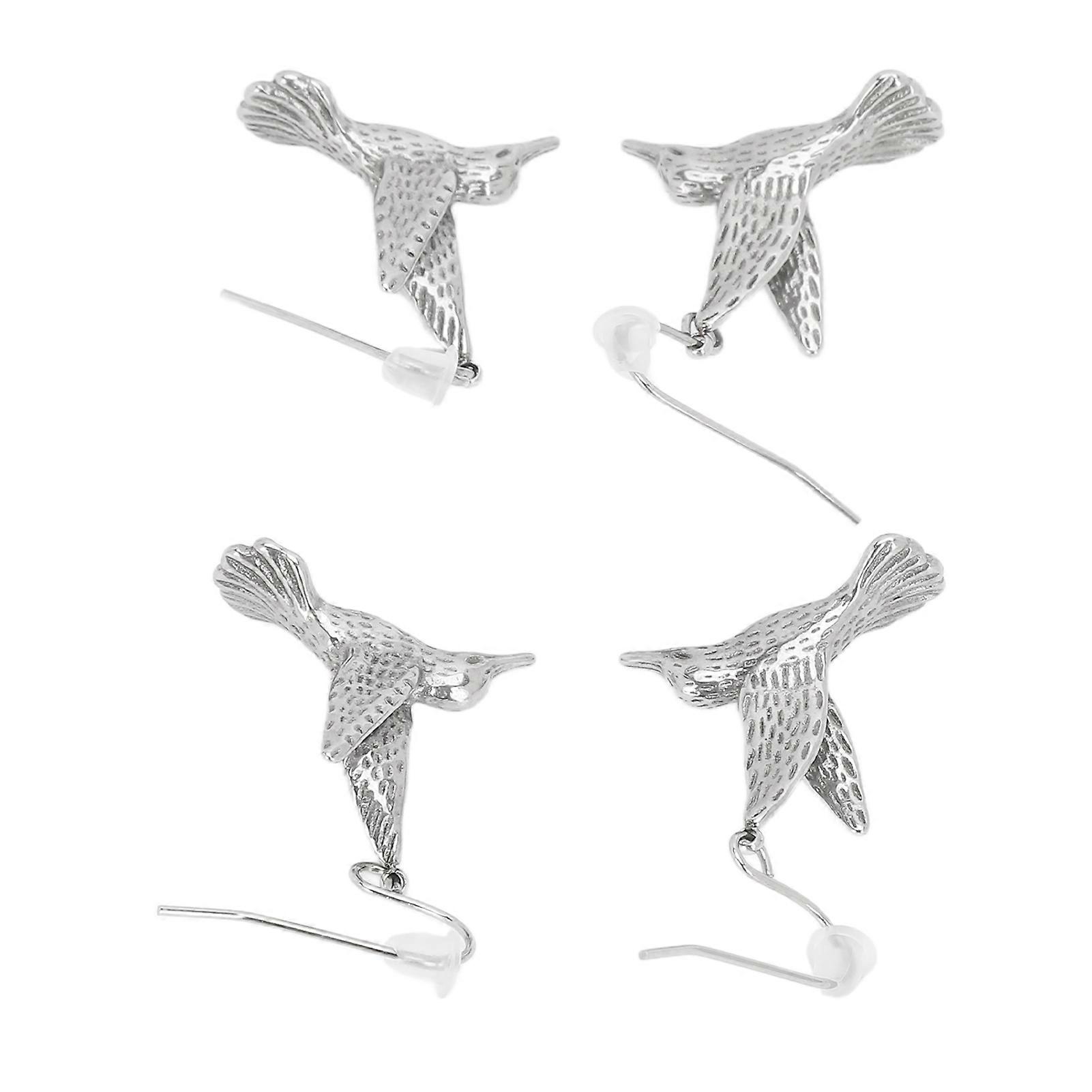 Vintage Flying Hummingbird Earring Stainless Steel for Work and Leisure ...