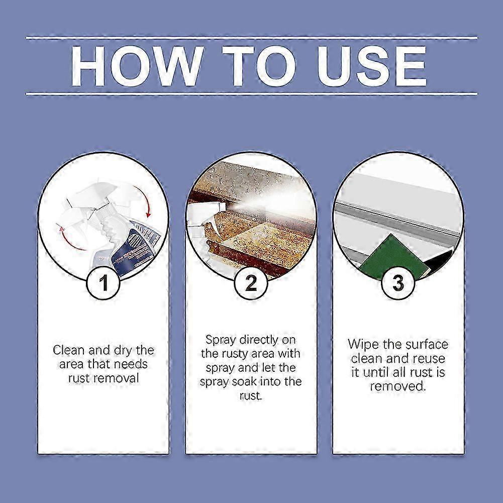 Heavy-duty Metal Rust Remover Highly Concentrated Rust Remover For ...