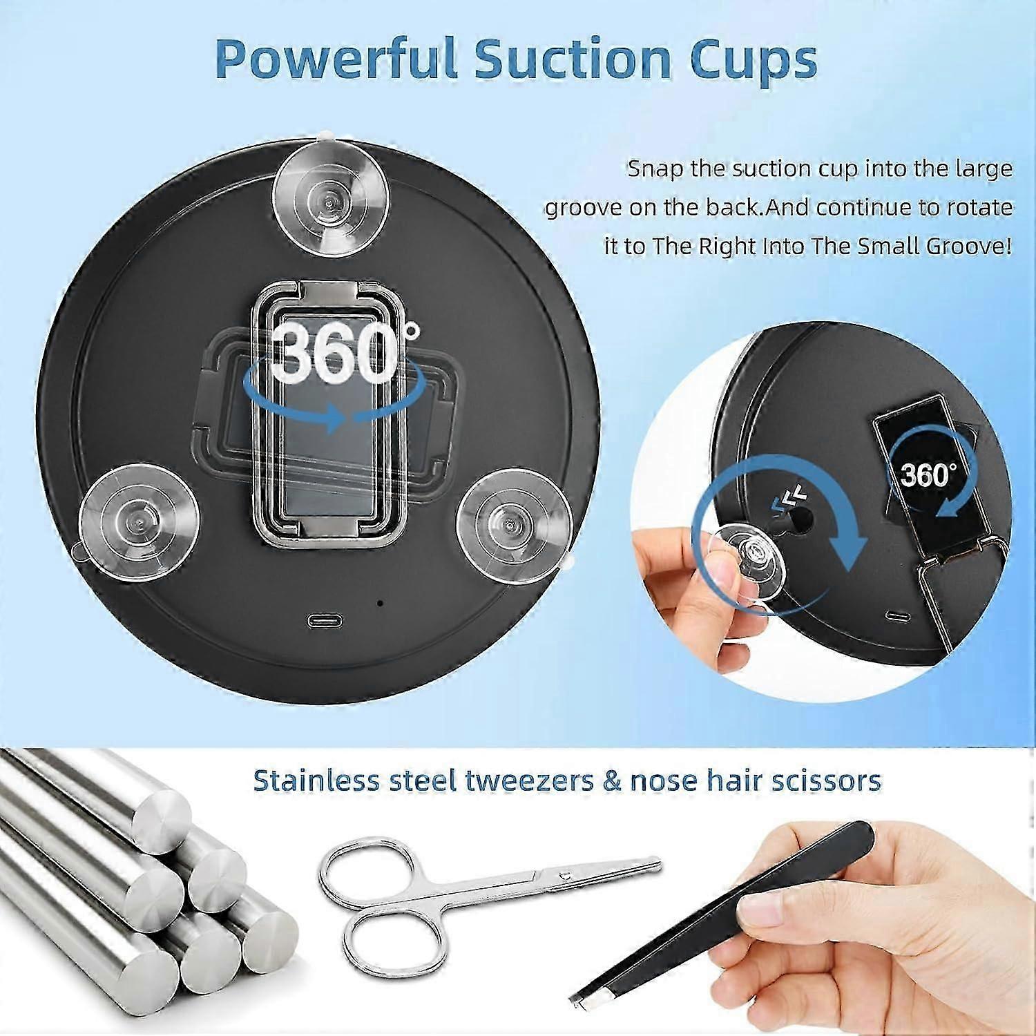 Magnifying Mirror, 30X Strong Magnification, Ideal for Detailed Makeup ...