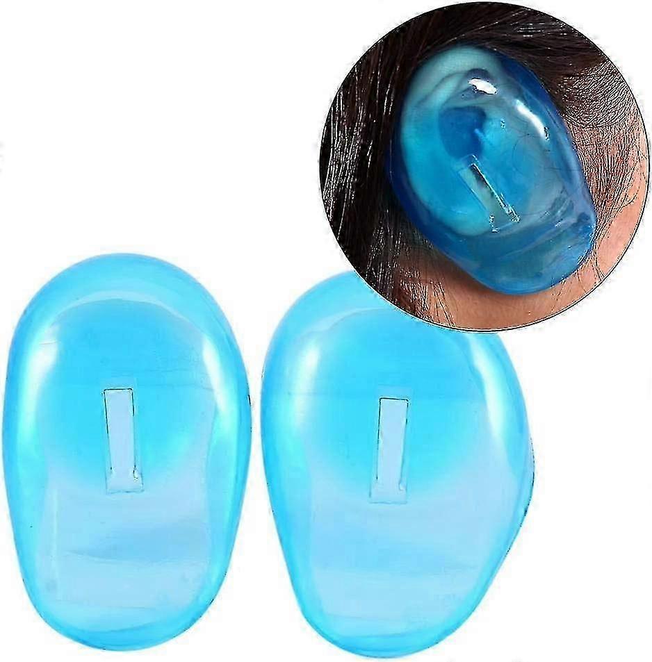 Ear Shield for Hairdresser, 2 Pcs Blue Ear Cover Shield Smudge-Proof ...