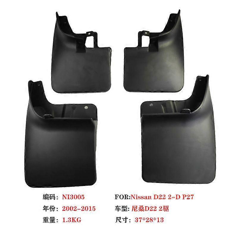 For 2002-2015 Nissan D22 Fender 08 Navara D22np300 Car Mud Block ...