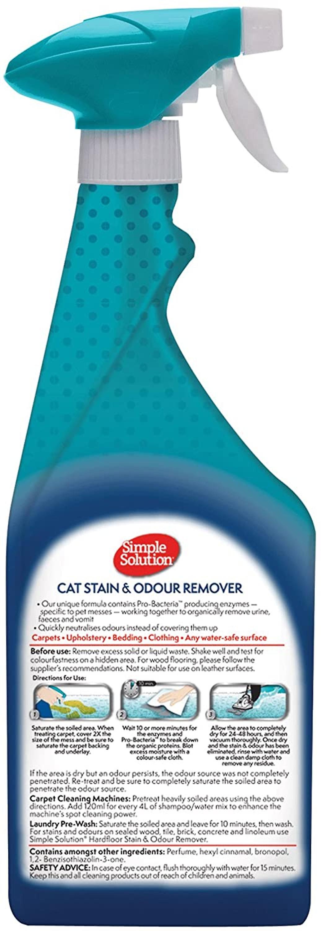 Simple Solution Cat Stain and Odour Remover 750 ml | Fruugo DK