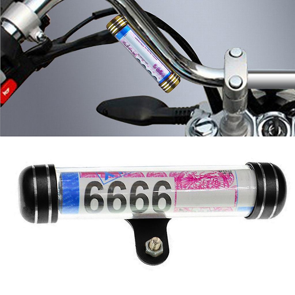 Universal Motorcycle Disc Registration Label Stand Holder for Scooter ...