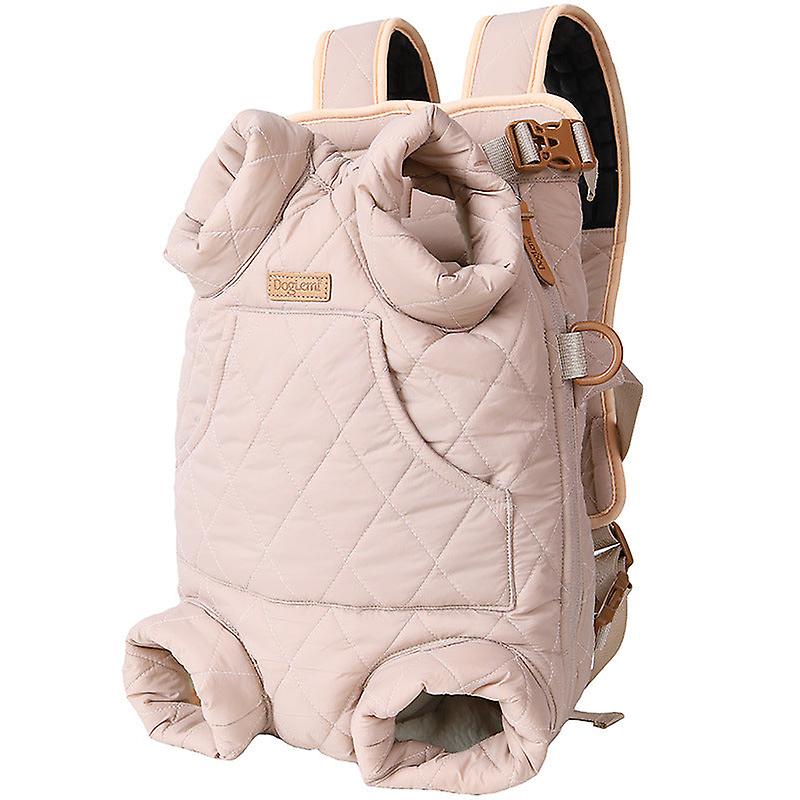 Winter Thickened Pet Outing Portable Strap Chest Backpack | Fruugo UK