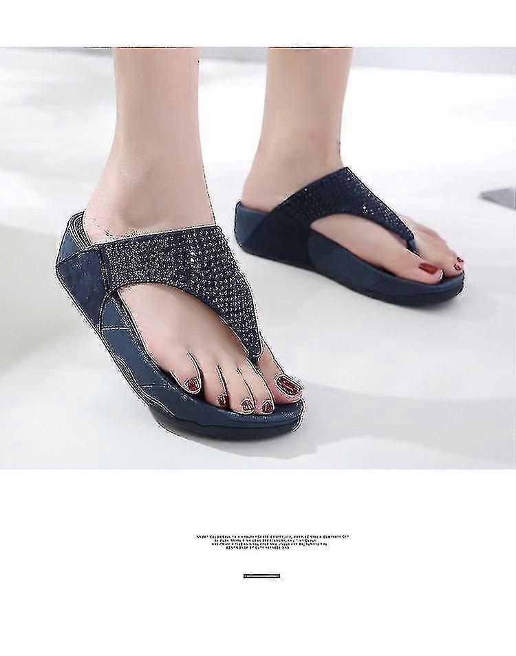 Fit Flop Womens Glitter Toe Post Sls | Fruugo UK