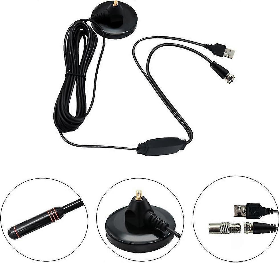 Digital Tv Antenna Dvb-t2 Portable Indoor Outdoor Tv Dtmb Antenna With ...