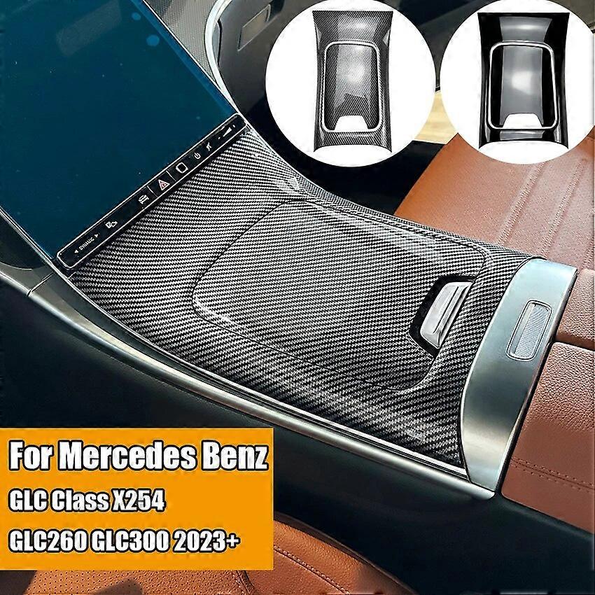 Car Center Console Panel Cover Sticker Kits Trim for Mercedes Benz GLC ...