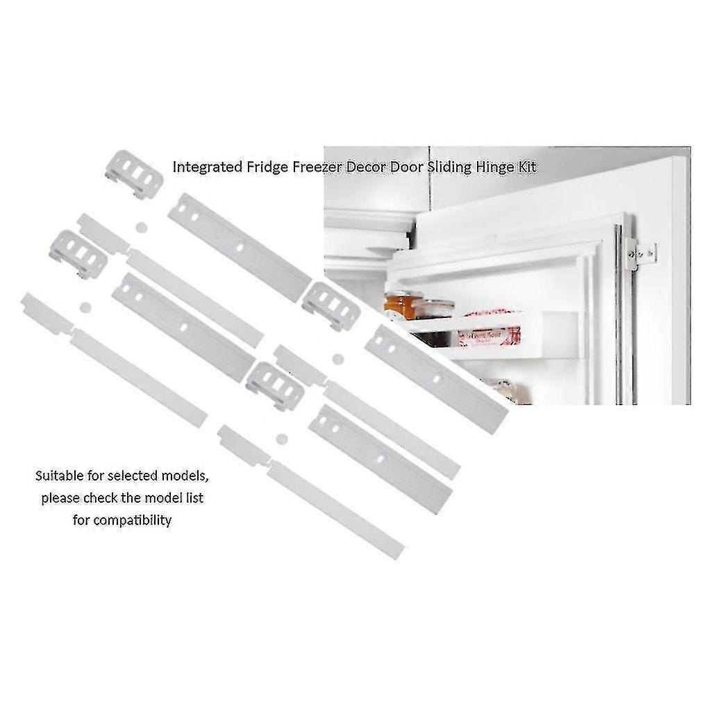 Integrated Fridge Freezer Decor Door Sliding Hinge Kit c | Fruugo UK