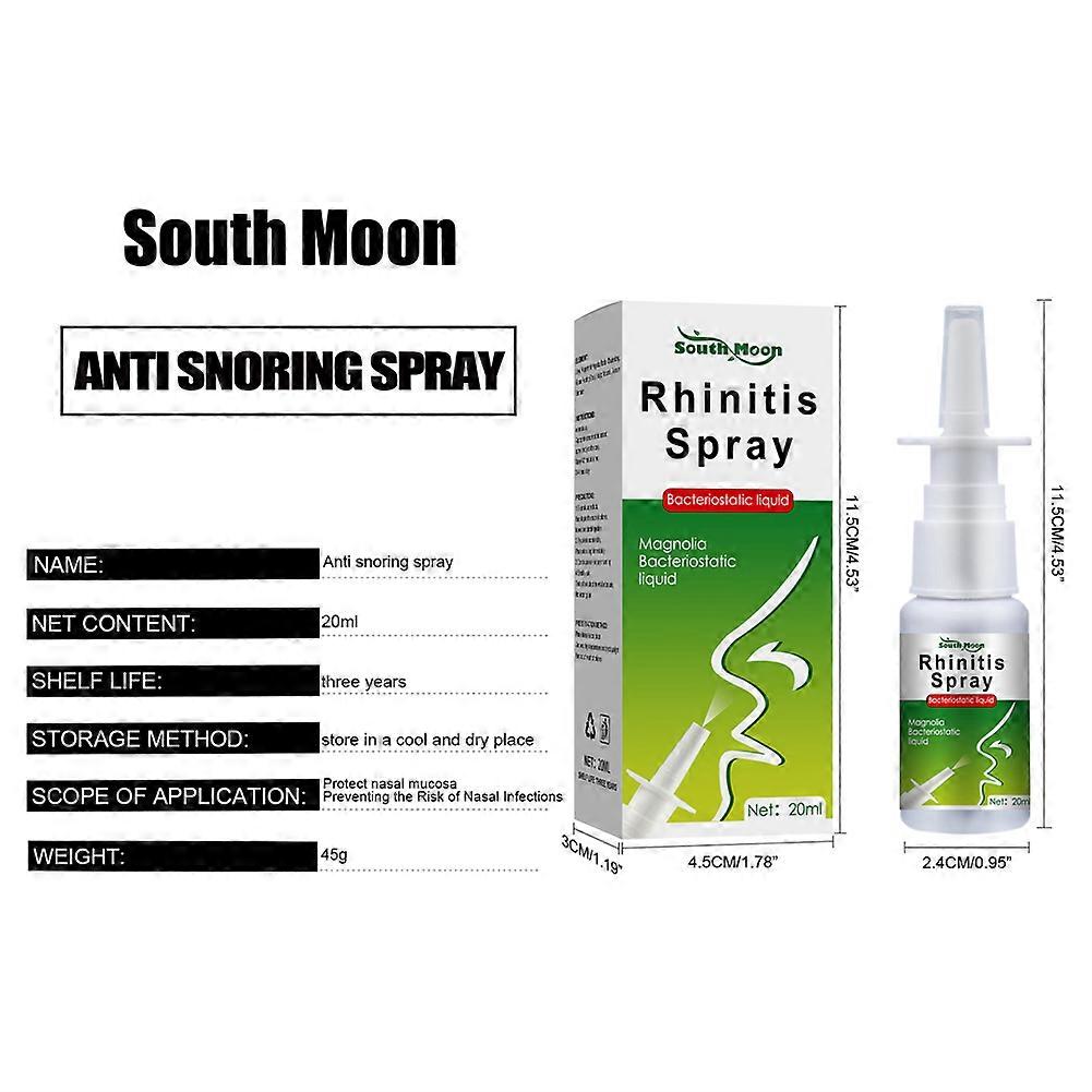 1-5Pcs New Rhinitis Nasal Spray Natural Fast Relief Nasal Spray ...