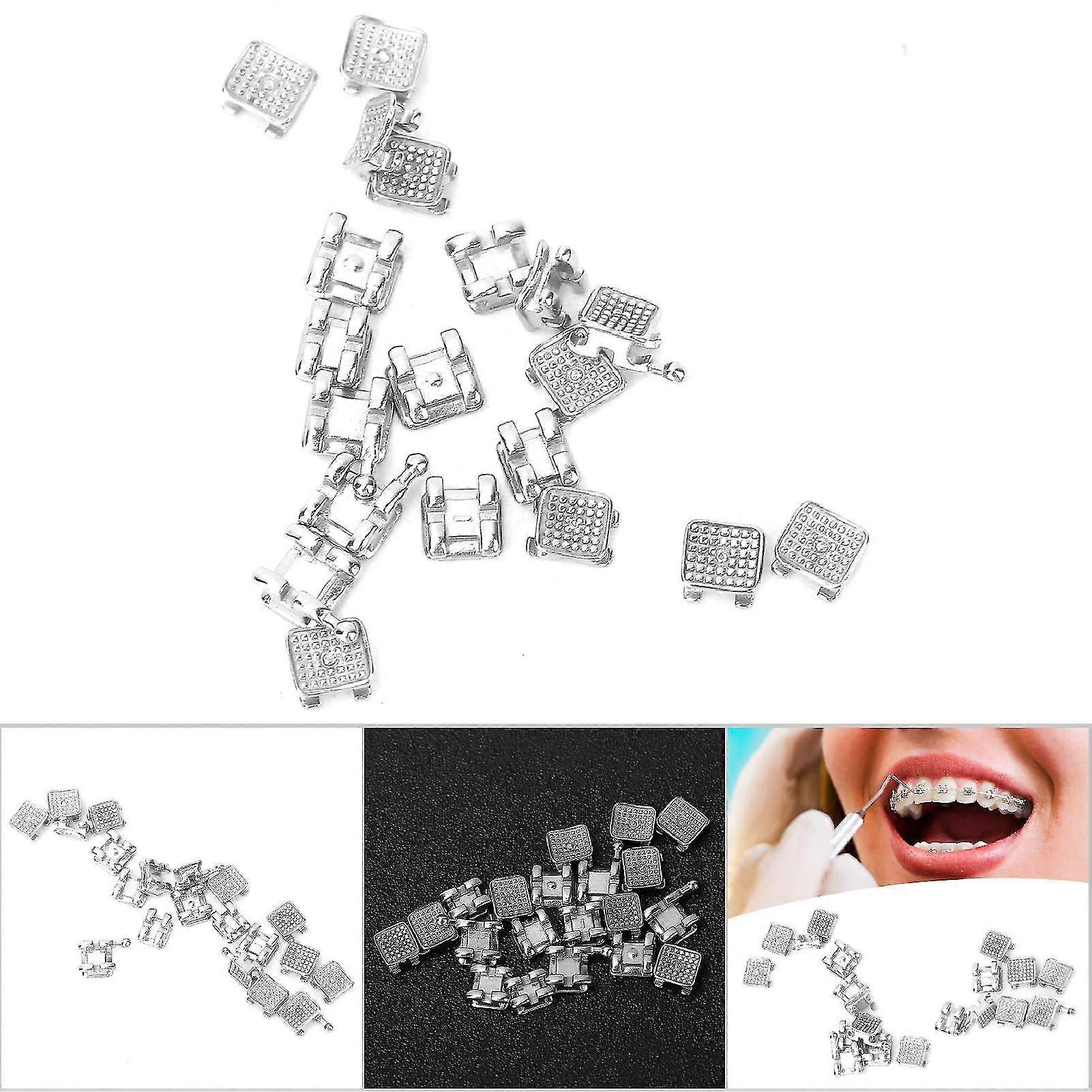 20pcs Dental Orthodontic Edgewise Brackets Braces For Orthodontic ...