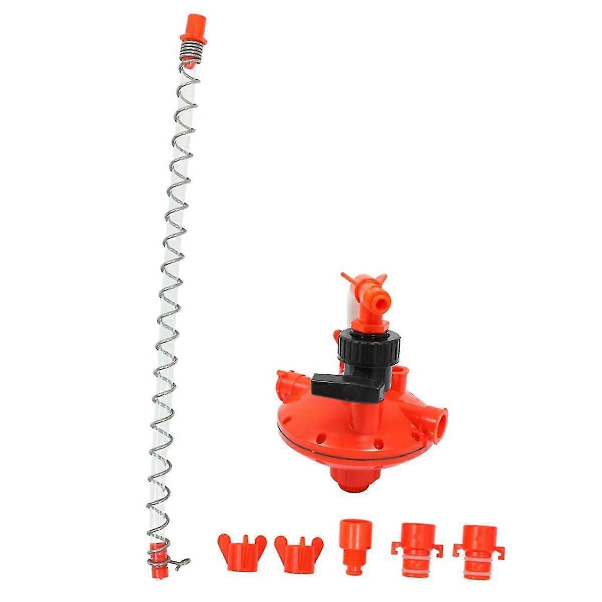 Regulator Water Line Pressure Regulating Valve Poultry Water Fountain ...