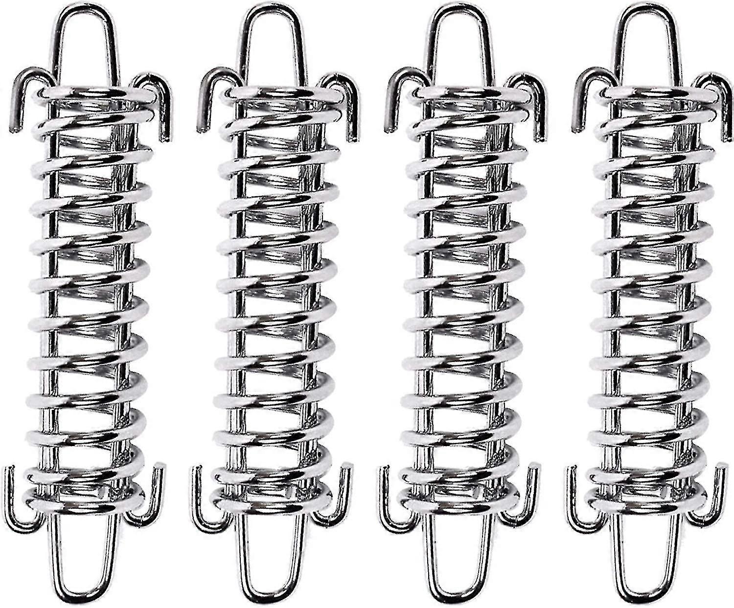 4 Pieces Tent Spring Buckles Steel Spring Awning Tent Heavy Duty Rope ...