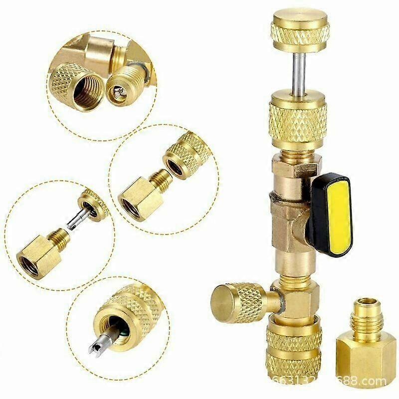Valve Brass Disconnect Valve Core Extractor/Installer 1/4 and 5/16 ...