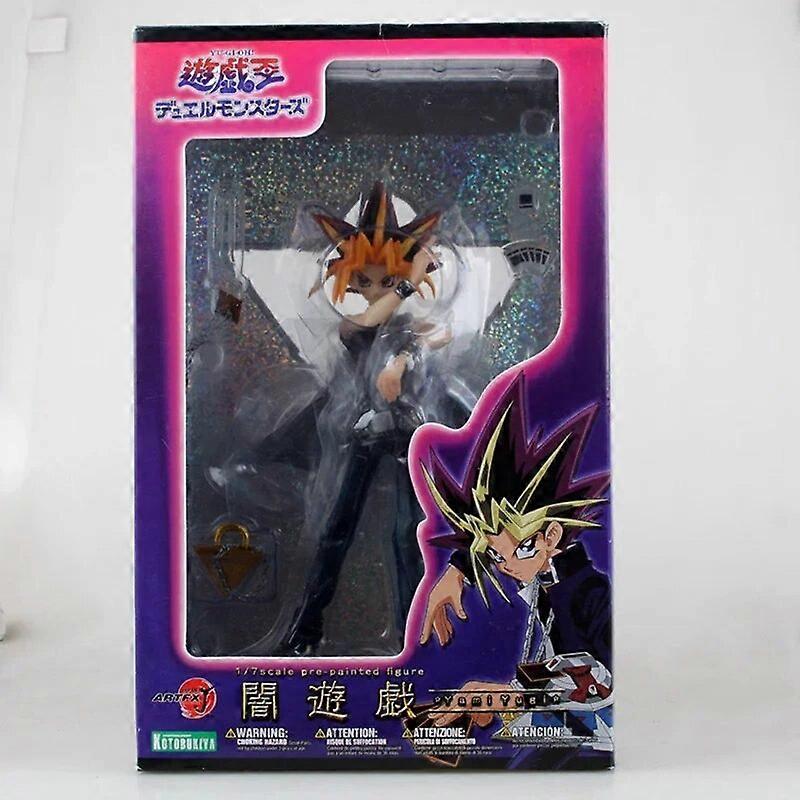 20cm Anime Yu-Gi-Oh! Duel Monsters Yami Yugi Atem Action Figure ARTFX J ...