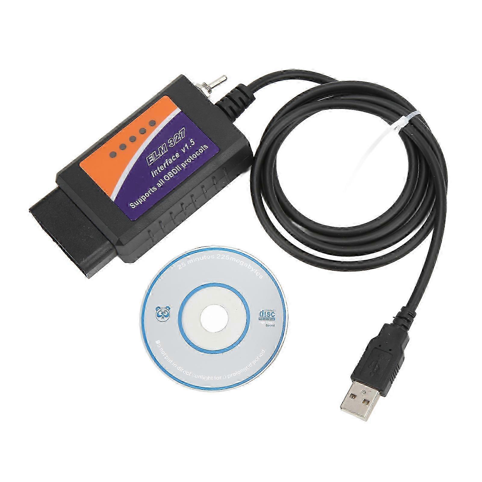 OBD2 Diagnostic Cable for ELS27 Wearproof Scanning Adaptor Replacement ...