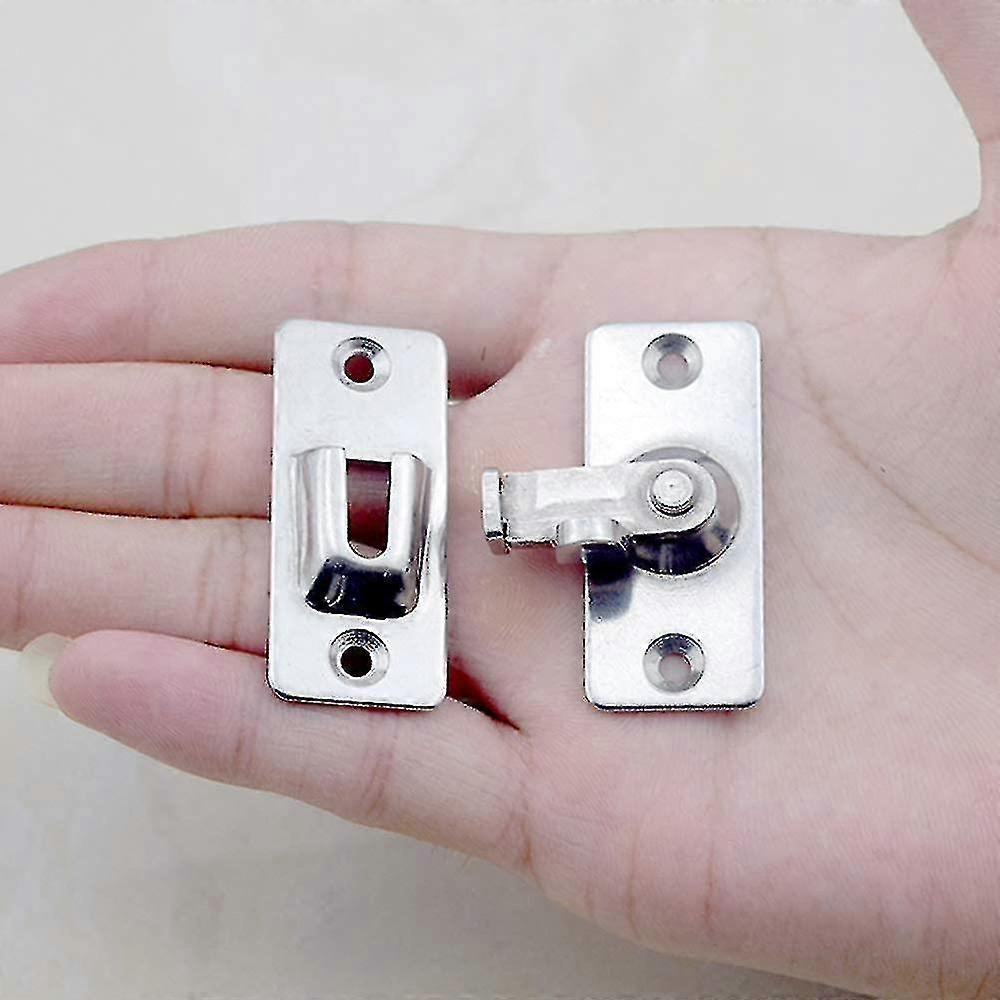 90 Degree Door Lock Latch, Stainless Steel Safety Angle Lock Latch For ...