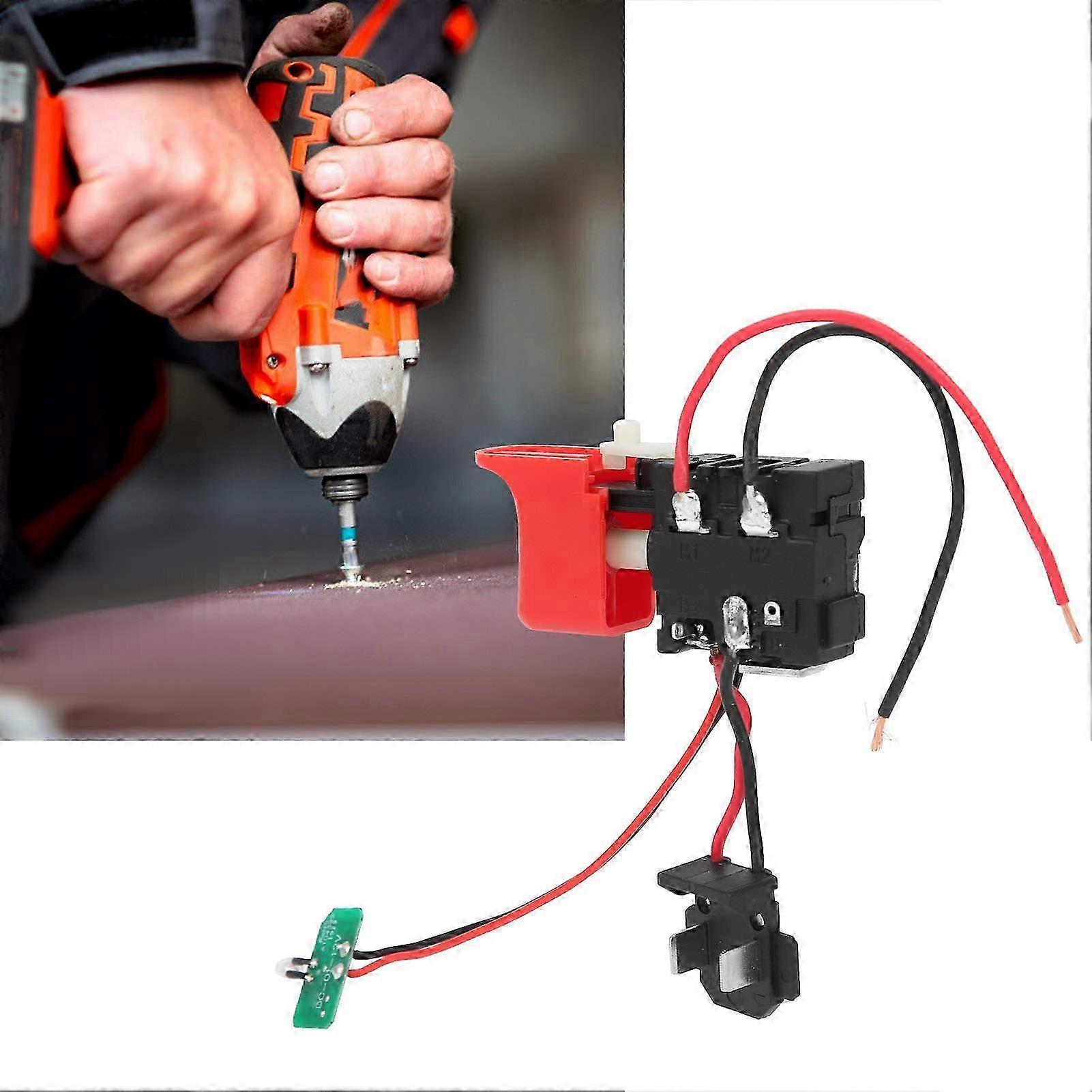 Electric Drill Switch, Cordless Drill Speed Control, 7.2 V - 24 V Drill ...