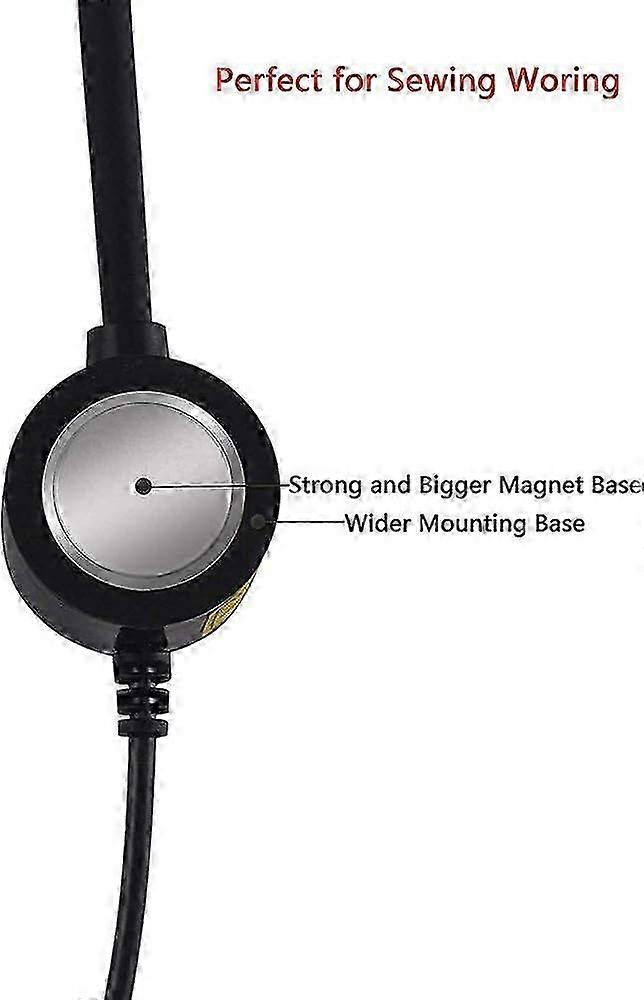 LED Sewing Machine Lamp 30 LED Lamp with Switch Magnetic Mount Base for ...