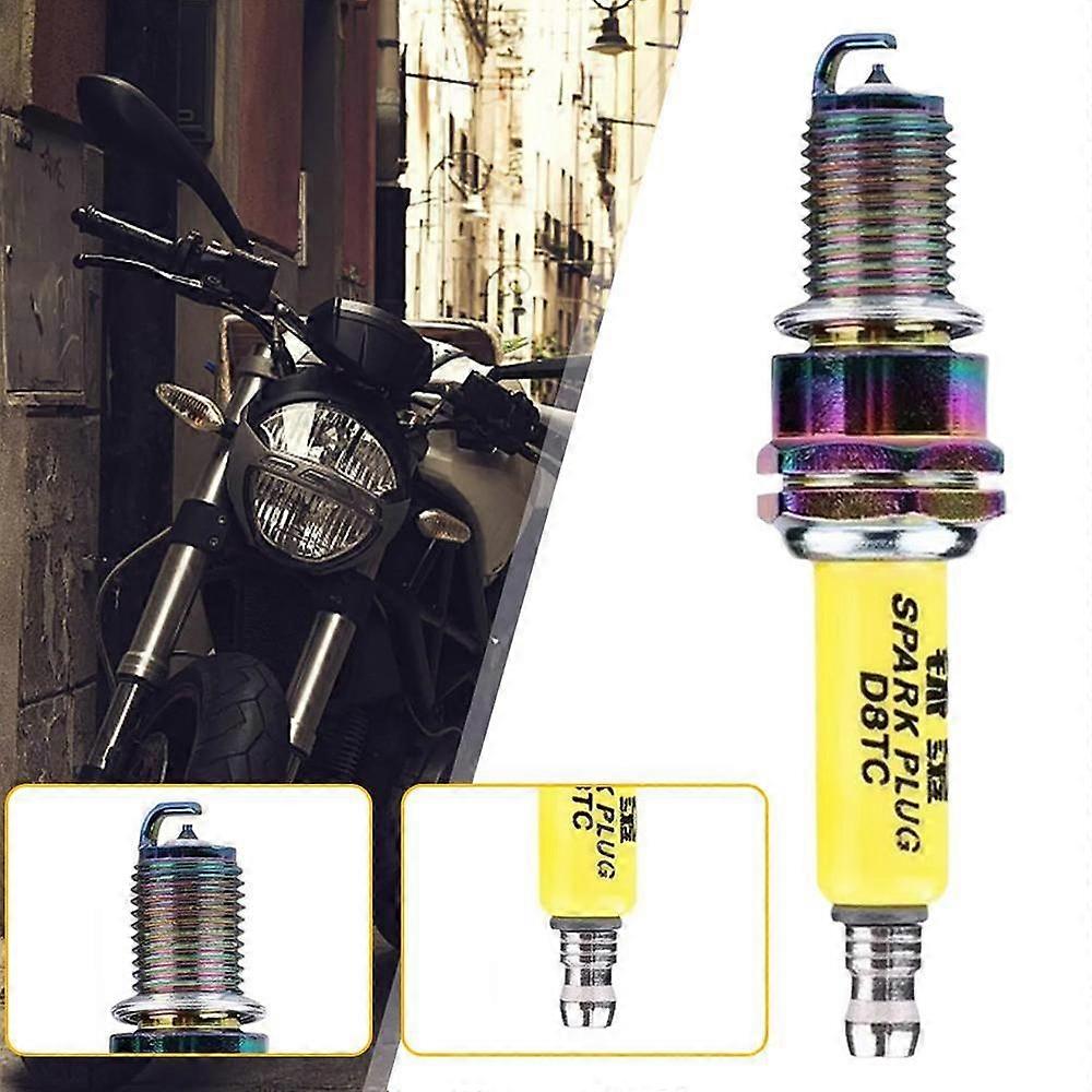 Motorcycle Spark Plugs D8TC For Vertical Engine CG Series 125cc 150cc ...